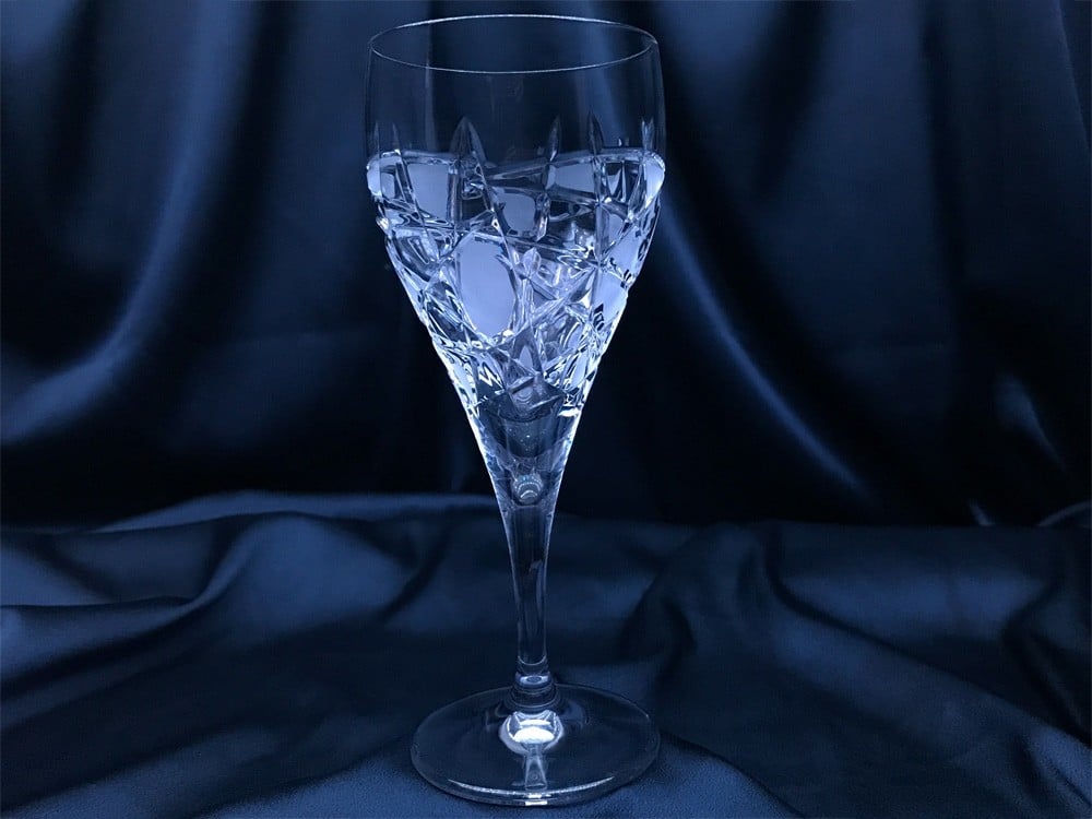 Kristálycsiszolású poharak 220 ml-es 6 darabos készlet